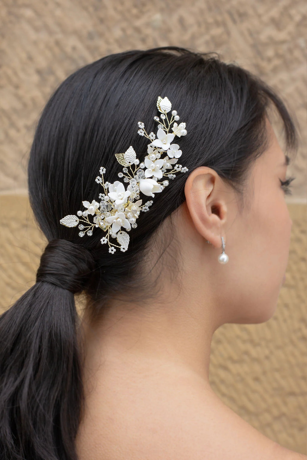 Harlow Side Clip | Windsor Bridal Jewellery | Honey Fawn Boutique